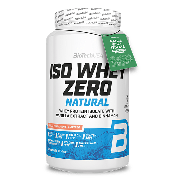 Iso Whey Zero Natural pudră de băutură proteică 908 g - BioTechUSA